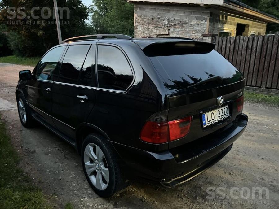 Black BMW X5 2003 in Riga, with an engine capacity of 3.00 L and mileage of 380 thousand km for 2900 €, photo 12 on AUTOMOTO.COM.LV