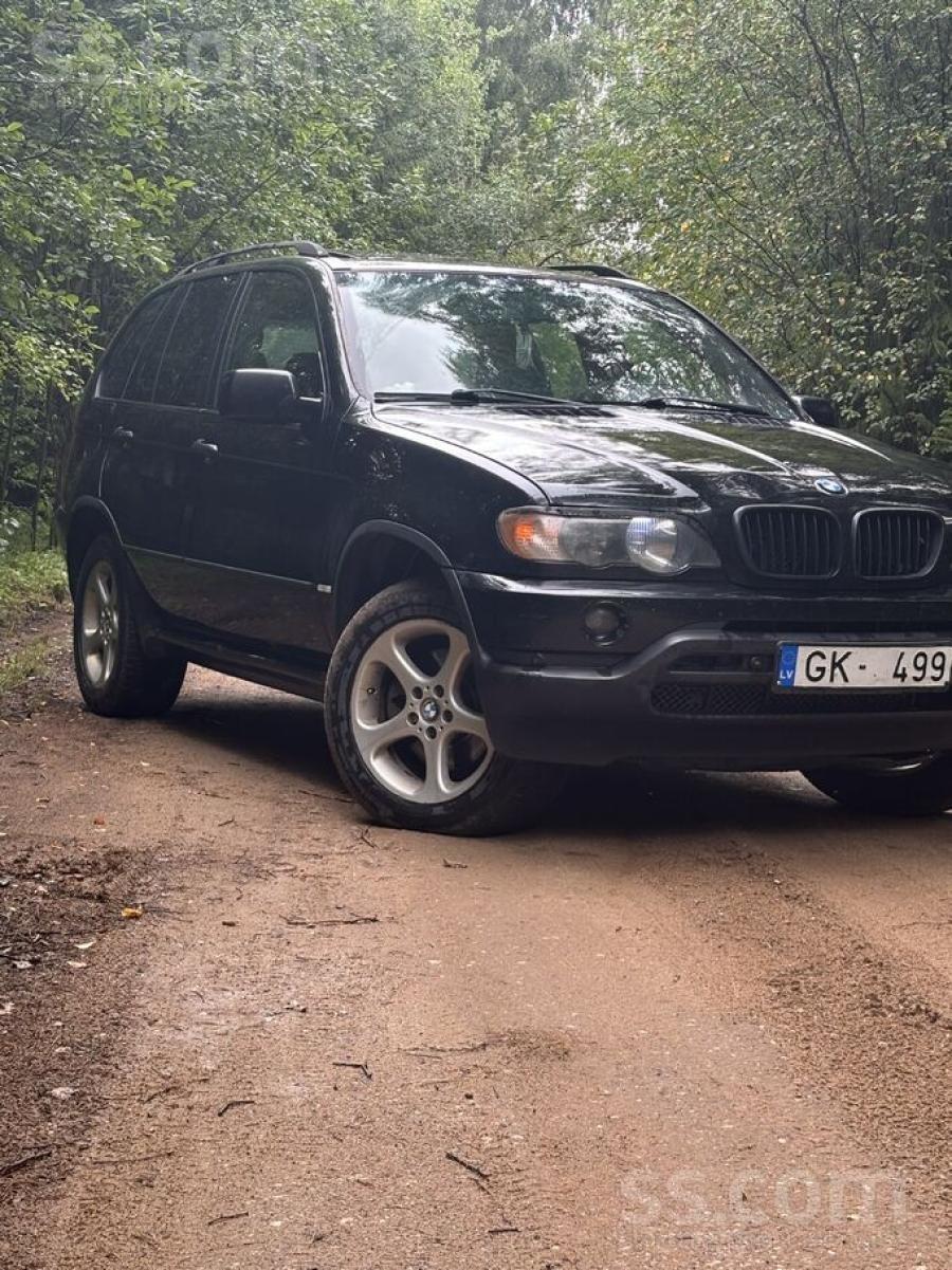 Melns BMW X5 2003 Rēzekne, ar dzinēja tilpumu 3.00 L un nobraukumu 404 tūkst. km par 2100 €, foto 3 vietnē AUTOMOTO.COM.LV