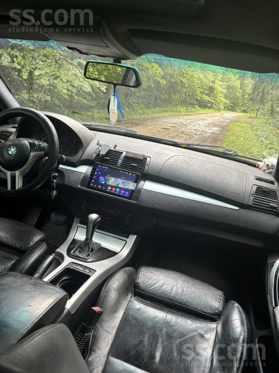 Melns BMW X5 2003 Rēzekne, ar dzinēja tilpumu 3.00 L un nobraukumu 404 tūkst. km par 2100 €, foto 10 vietnē AUTOMOTO.COM.LV