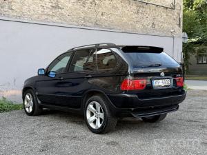 Black BMW X5 2003 in Riga, with an engine capacity of 3.00 L and mileage of 395 thousand km for 3450 €, photo 6 on AUTOMOTO.COM.LV