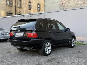Black BMW X5 2003 in Riga, with an engine capacity of 3.00 L and mileage of 395 thousand km for 3450 €, photo 7 on AUTOMOTO.COM.LV