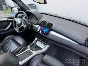 Black BMW X5 2003 in Riga, with an engine capacity of 3.00 L and mileage of 395 thousand km for 3450 €, photo 9 on AUTOMOTO.COM.LV