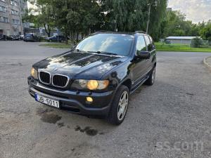 Черный БМВ Х5 2003 в Даугавпилс, объемом двигателя 3.00 л и пробегом 395 тыс. км за 2650 €, фото  на AUTOMOTO.COM.LV