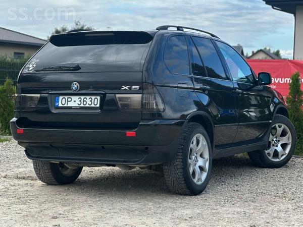 Melns BMW X5 2003 Jelgava, ar dzinēja tilpumu 3.00 L un nobraukumu 0 tūkst. km par 2750 €, foto 2 vietnē AUTOMOTO.COM.LV