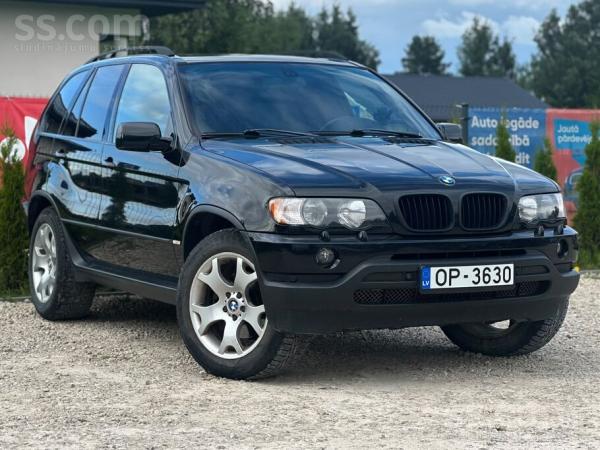 Melns BMW X5 2003 Jelgava, ar dzinēja tilpumu 3.00 L un nobraukumu 0 tūkst. km par 2750 €, foto 4 vietnē AUTOMOTO.COM.LV