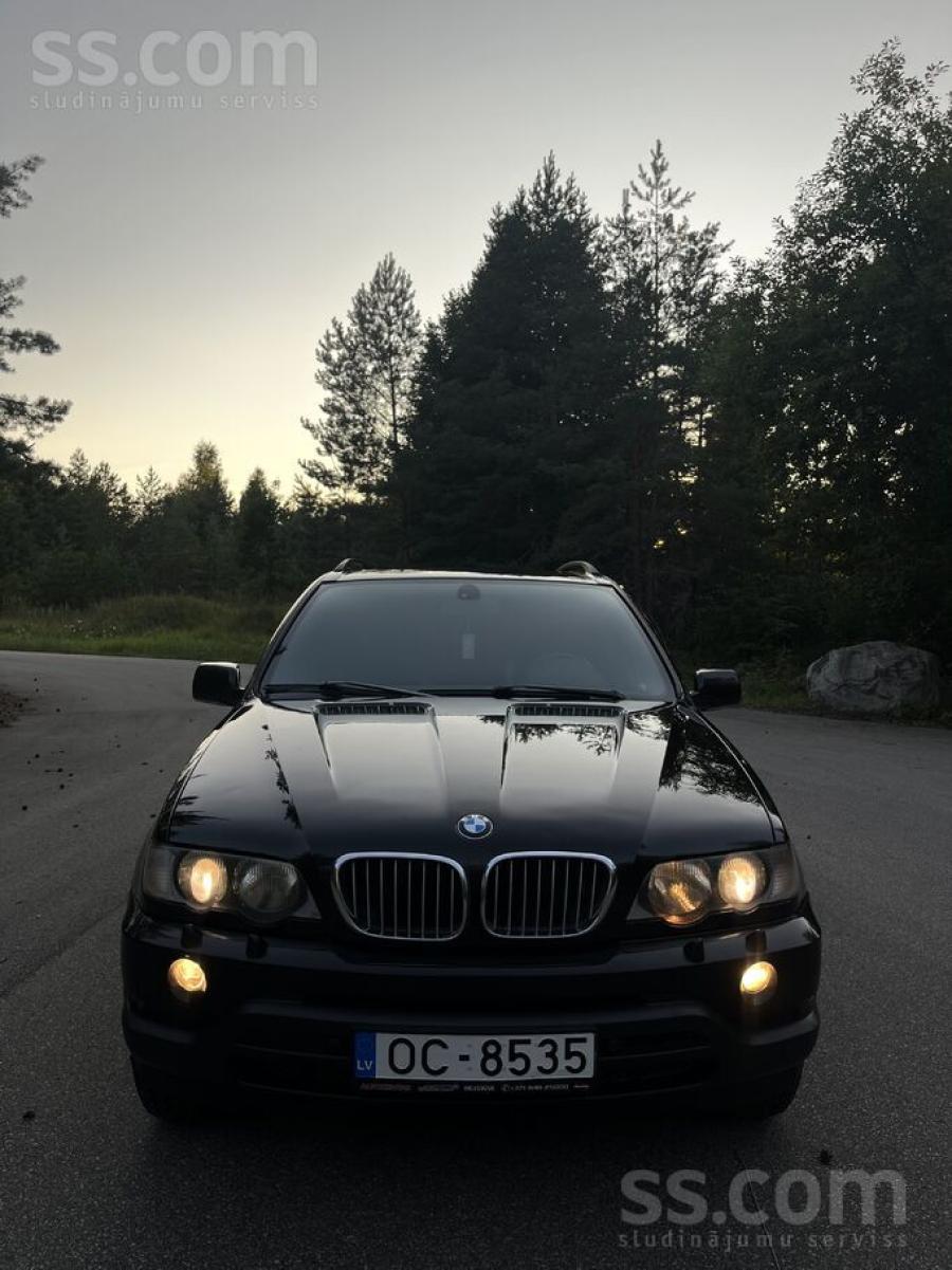 Melns BMW X5 2003 Krāslava, ar dzinēja tilpumu 3.00 L un nobraukumu 462 tūkst. km par 3900 €, foto 3 vietnē AUTOMOTO.COM.LV