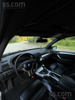Melns BMW X5 2003 Krāslava, ar dzinēja tilpumu 3.00 L un nobraukumu 462 tūkst. km par 3900 €, foto 13 vietnē AUTOMOTO.COM.LV