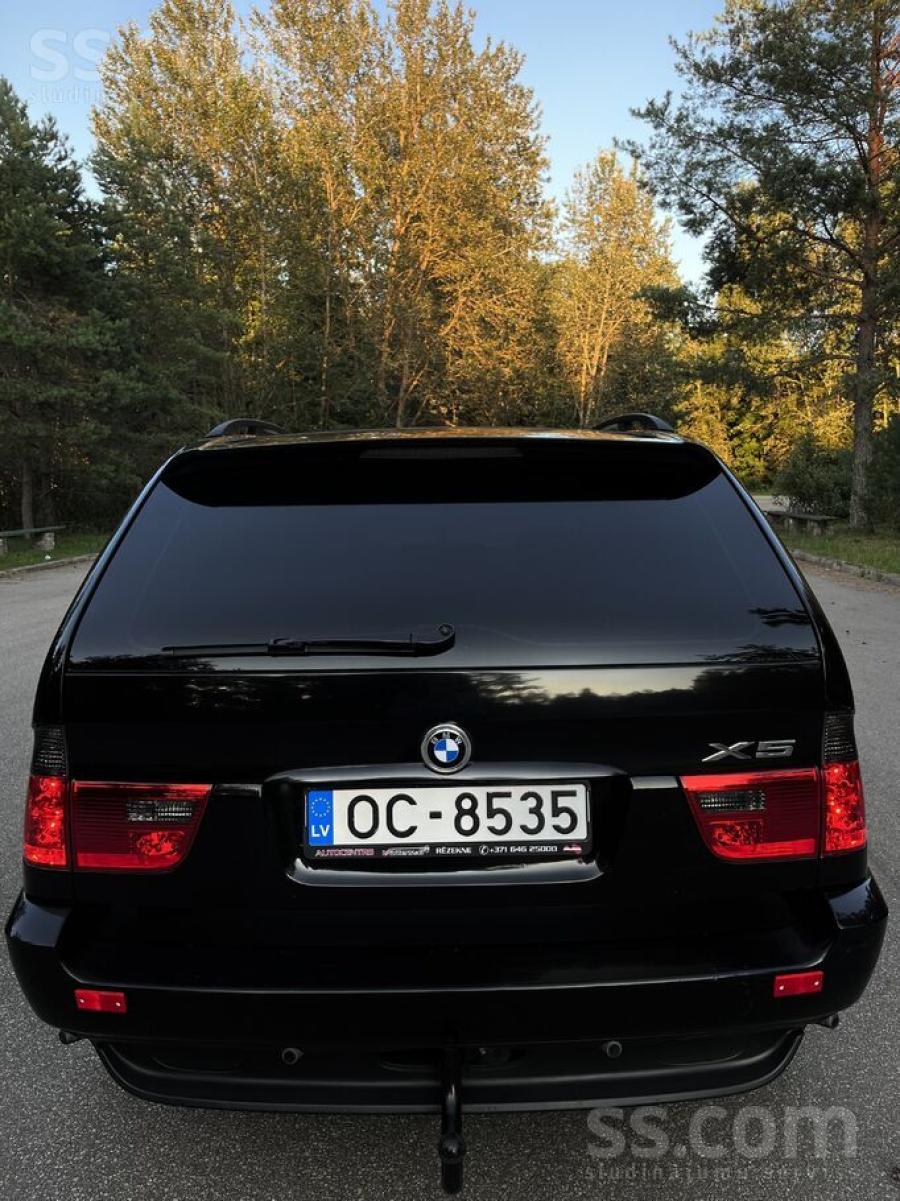 Melns BMW X5 2003 Krāslava, ar dzinēja tilpumu 3.00 L un nobraukumu 462 tūkst. km par 3900 €, foto 15 vietnē AUTOMOTO.COM.LV