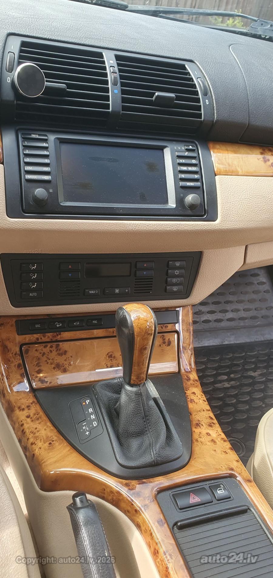Melns BMW X5 2003 Tallina, ar dzinēja tilpumu 2.90 L un nobraukumu 323 tūkst. km par 8800 €, foto 12 vietnē AUTOMOTO.COM.LV