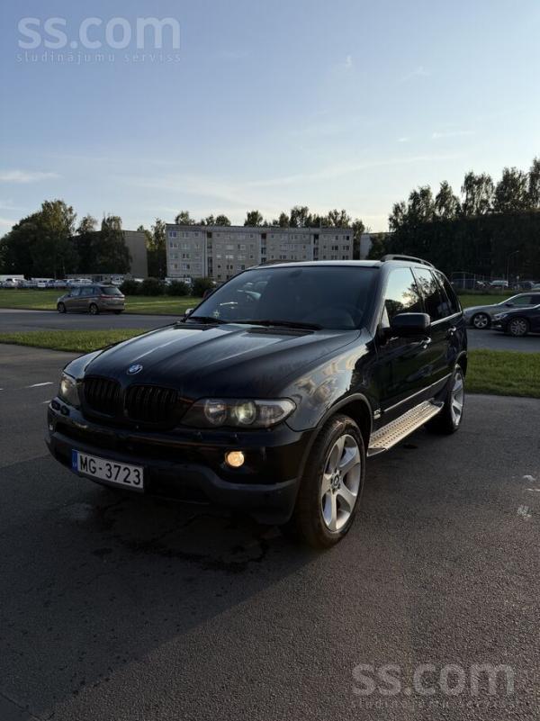 Melns BMW X5 2003 Rīga, ar dzinēja tilpumu 3.00 L un nobraukumu 373 tūkst. km par 4590 €, foto 1 vietnē AUTOMOTO.COM.LV