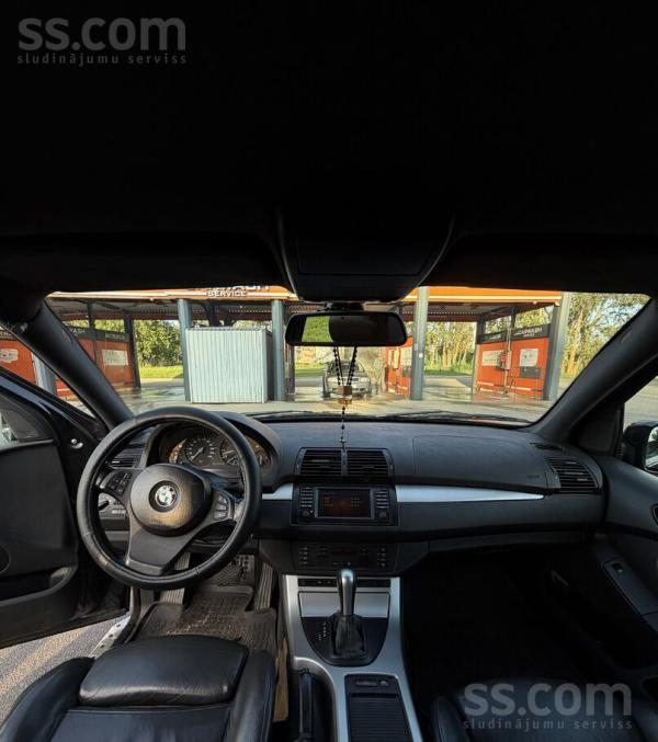 Melns BMW X5 2003 Rīga, ar dzinēja tilpumu 3.00 L un nobraukumu 373 tūkst. km par 4590 €, foto 6 vietnē AUTOMOTO.COM.LV
