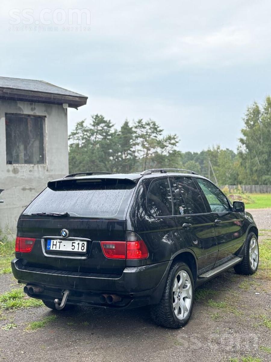 Melns BMW X5 2003 Rīga, ar dzinēja tilpumu 3.00 L un nobraukumu 469 tūkst. km par 3340 €, foto 4 vietnē AUTOMOTO.COM.LV