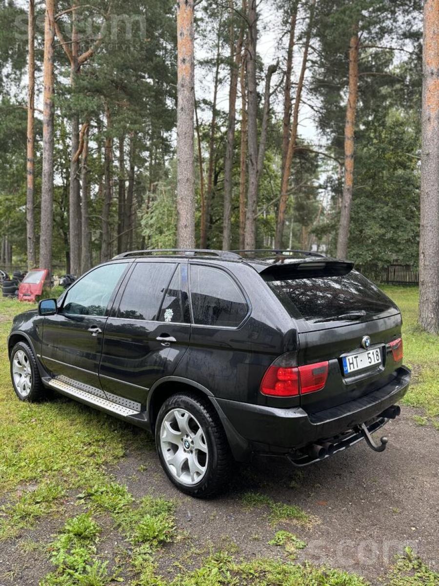 Melns BMW X5 2003 Rīga, ar dzinēja tilpumu 3.00 L un nobraukumu 469 tūkst. km par 3340 €, foto 5 vietnē AUTOMOTO.COM.LV
