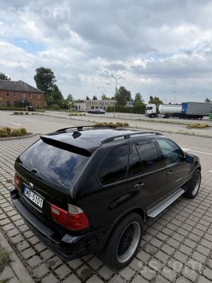Melns BMW X5 2003 Daugavpils, ar dzinēja tilpumu 3.00 L un nobraukumu 307 tūkst. km par 5600 €, foto 5 vietnē AUTOMOTO.COM.LV