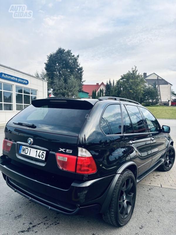 Melns BMW X5 2003 Viļņa, ar dzinēja tilpumu 3.00 L un nobraukumu 380 tūkst. km par 4899 €, foto 5 vietnē AUTOMOTO.COM.LV