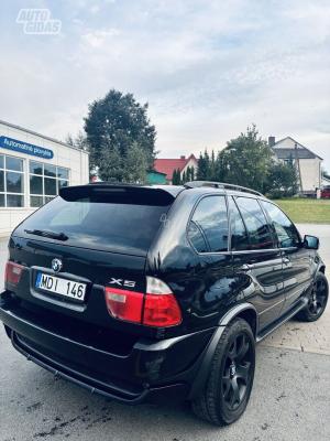 Black BMW X5 2003 in Vilnius, with an engine capacity of 3.00 L and mileage of 380 thousand km for 4899 €, photo 5 on AUTOMOTO.COM.LV