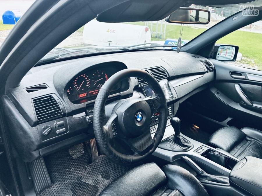 Black BMW X5 2003 in Vilnius, with an engine capacity of 3.00 L and mileage of 380 thousand km for 4899 €, photo 11 on AUTOMOTO.COM.LV
