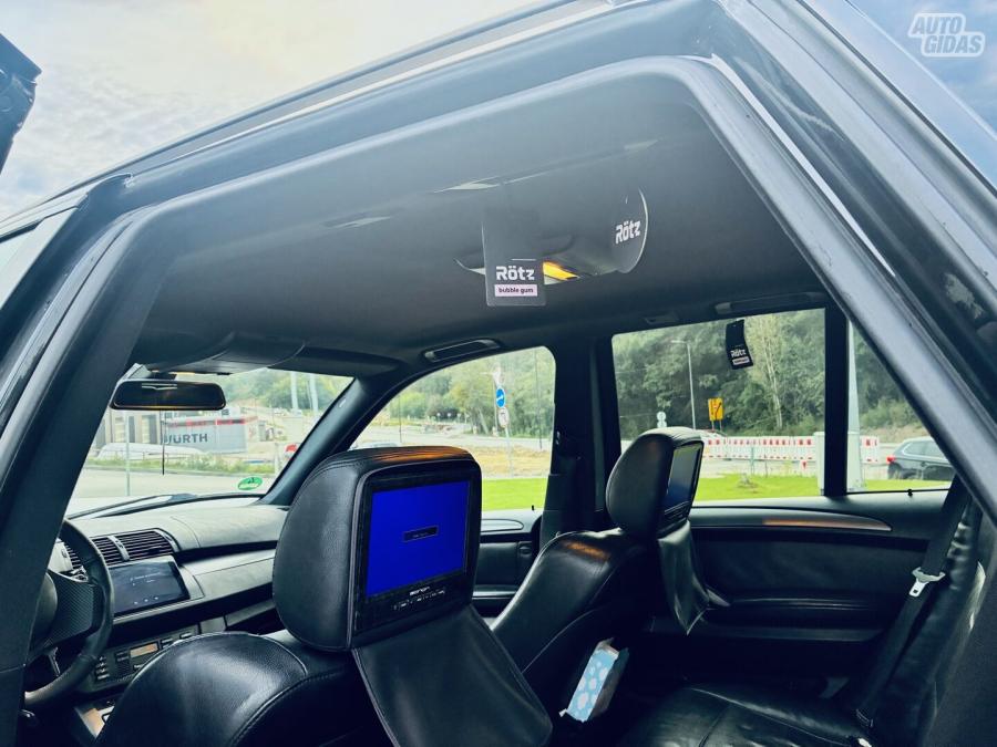Black BMW X5 2003 in Vilnius, with an engine capacity of 3.00 L and mileage of 380 thousand km for 4899 €, photo 12 on AUTOMOTO.COM.LV