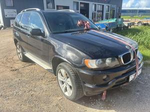 Melns BMW X5 2003 Šilalė, ar dzinēja tilpumu 2.93 L un nobraukumu 0 tūkst. km par 2100 €, foto 4 vietnē AUTOMOTO.COM.LV