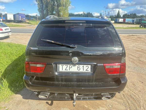 Melns BMW X5 2003 Šilalė, ar dzinēja tilpumu 2.93 L un nobraukumu 0 tūkst. km par 2100 €, foto 5 vietnē AUTOMOTO.COM.LV