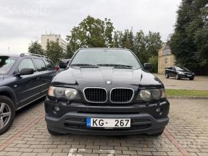 Черный БМВ Х5 2003 в Рига, объемом двигателя 3.00 л и пробегом 449 тыс. км за 2000 €, фото  на AUTOMOTO.COM.LV