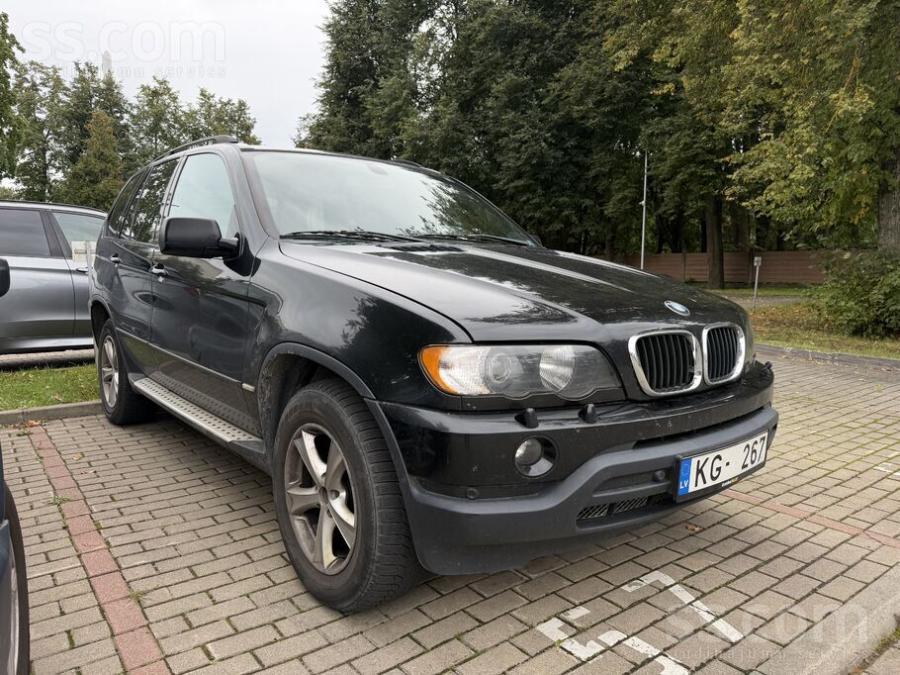 Черный БМВ Х5 2003 в Рига, объемом двигателя 3.00 л и пробегом 449 тыс. км за 2000 €, фото 3 на AUTOMOTO.COM.LV
