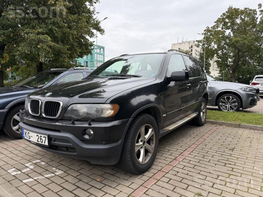 Черный БМВ Х5 2003 в Рига, объемом двигателя 3.00 л и пробегом 449 тыс. км за 2000 €, фото 4 на AUTOMOTO.COM.LV