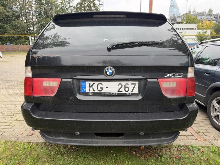 Черный БМВ Х5 2003 в Рига, объемом двигателя 3.00 л и пробегом 449 тыс. км за 2000 €, фото 6 на AUTOMOTO.COM.LV