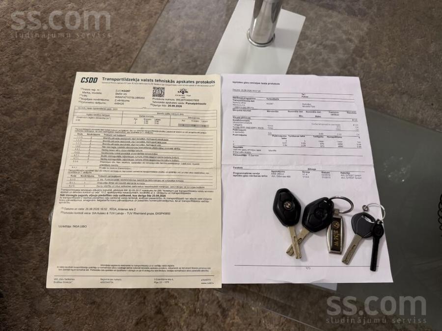 Черный БМВ Х5 2003 в Рига, объемом двигателя 3.00 л и пробегом 449 тыс. км за 2000 €, фото 13 на AUTOMOTO.COM.LV