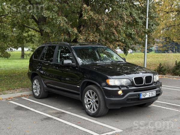BMW X5 2003 in Riga on AUTOMOTO.COM.LV Black BMW X5 2003 in Riga, with an engine capacity of 3.00 L and mileage of 419 thousand km for 3990 €, photo 3 on AUTOMOTO.COM.LV