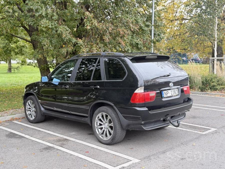 Melns BMW X5 2003 Rīga, ar dzinēja tilpumu 3.00 L un nobraukumu 419 tūkst. km par 3990 €, foto 5 vietnē AUTOMOTO.COM.LV