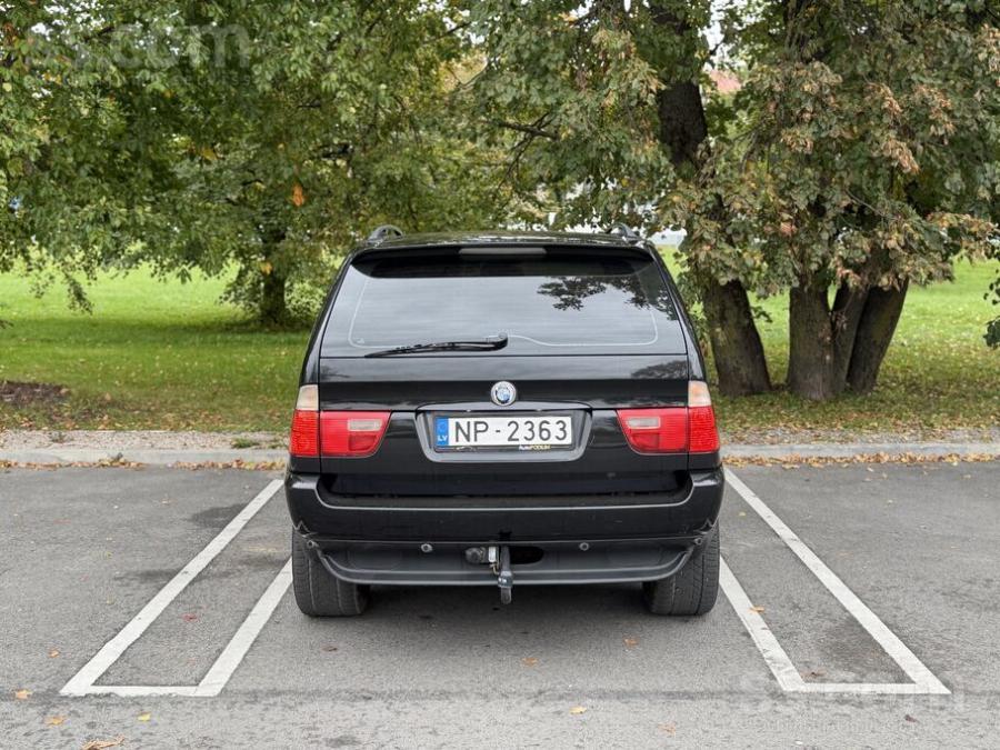 Melns BMW X5 2003 Rīga, ar dzinēja tilpumu 3.00 L un nobraukumu 419 tūkst. km par 3990 €, foto 6 vietnē AUTOMOTO.COM.LV