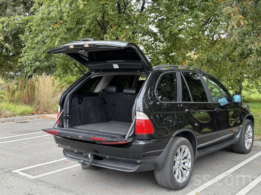 Melns BMW X5 2003 Rīga, ar dzinēja tilpumu 3.00 L un nobraukumu 419 tūkst. km par 3990 €, foto 8 vietnē AUTOMOTO.COM.LV