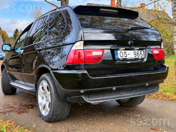 Черный БМВ Х5 2003 в Цесис, объемом двигателя 3.00 л и пробегом 451 тыс. км за 3900 €, фото 5 на AUTOMOTO.COM.LV