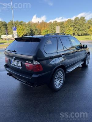 Melns BMW X5 2003 Liepāja, ar dzinēja tilpumu 3.00 L un nobraukumu 399 tūkst. km par 3450 €, foto 6 vietnē AUTOMOTO.COM.LV