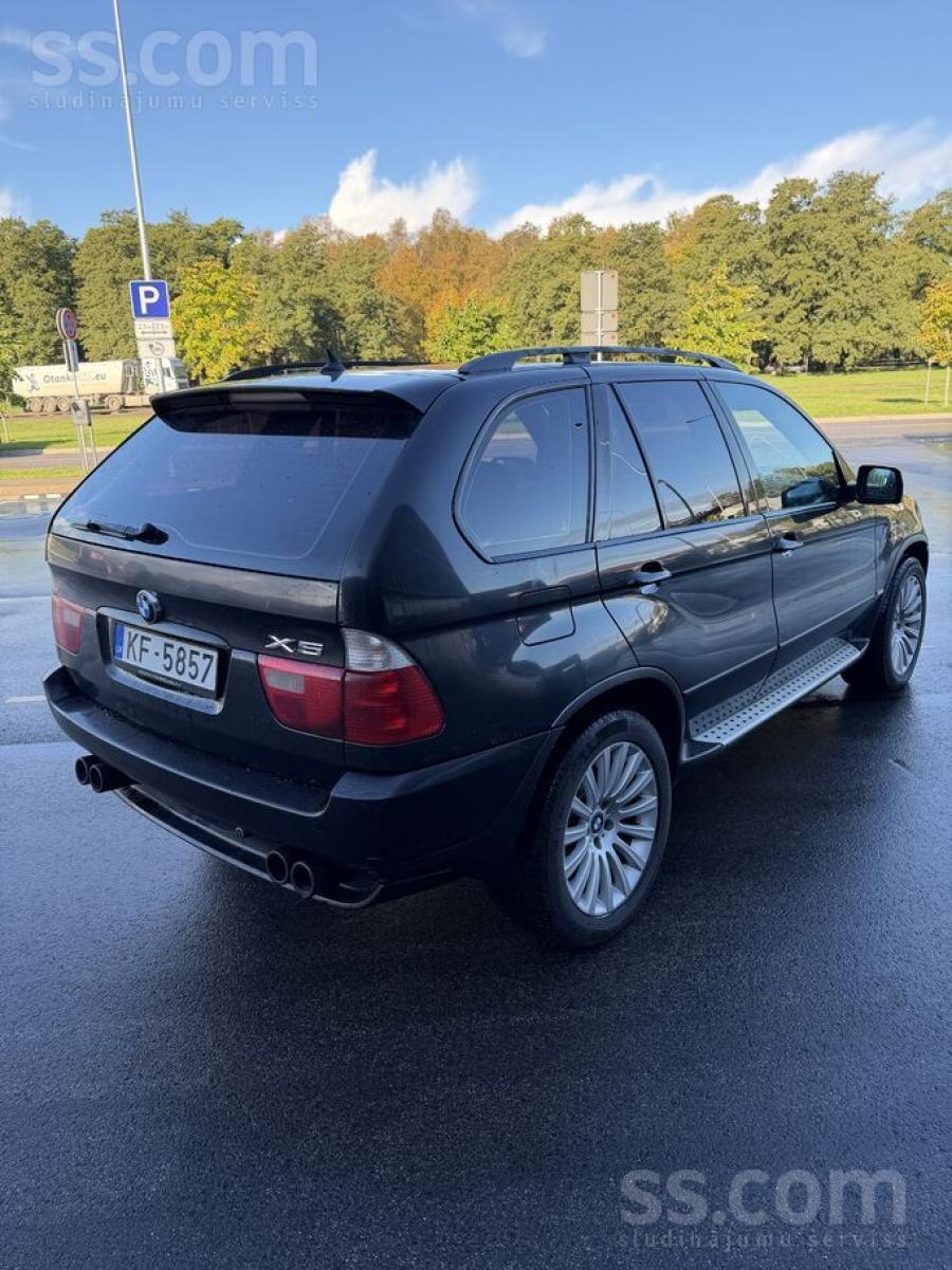 Melns BMW X5 2003 Liepāja, ar dzinēja tilpumu 3.00 L un nobraukumu 399 tūkst. km par 3450 €, foto 6 vietnē AUTOMOTO.COM.LV
