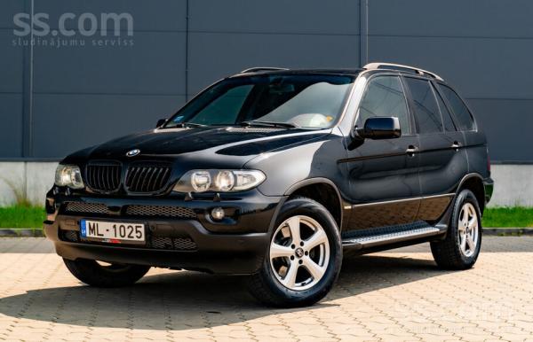 Melns BMW X5 2004 Rīga, ar dzinēja tilpumu 3.00 L un nobraukumu 308 tūkst. km par 5990 €, foto 1 vietnē AUTOMOTO.COM.LV