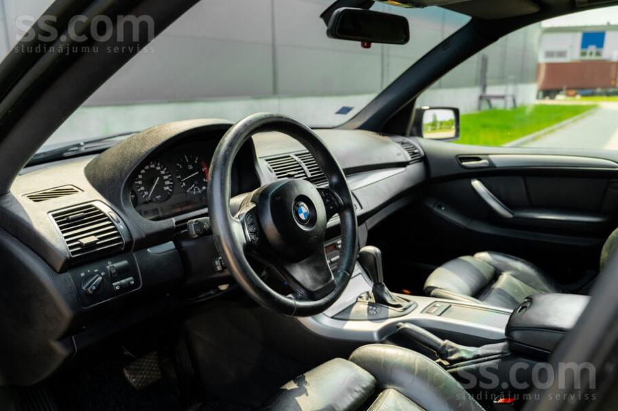 Melns BMW X5 2004 Rīga, ar dzinēja tilpumu 3.00 L un nobraukumu 308 tūkst. km par 5990 €, foto 12 vietnē AUTOMOTO.COM.LV