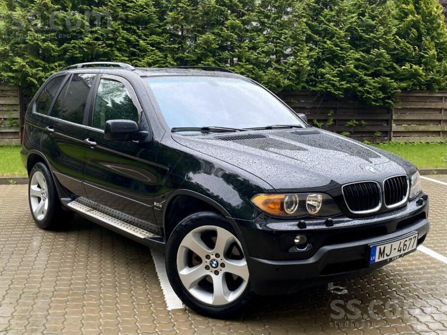 Melns BMW X5 2004 Rīga, ar dzinēja tilpumu 3.00 L un nobraukumu 260 tūkst. km par 22400 €, foto 2 vietnē AUTOMOTO.COM.LV