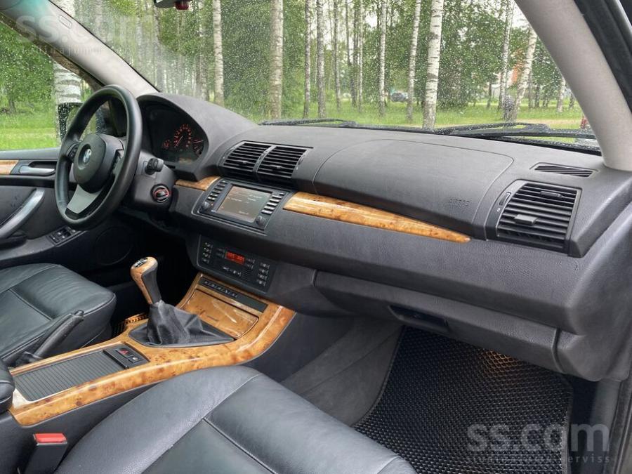 Melns BMW X5 2004 Rīga, ar dzinēja tilpumu 3.00 L un nobraukumu 260 tūkst. km par 22400 €, foto 12 vietnē AUTOMOTO.COM.LV