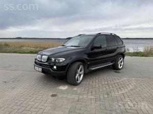 Black BMW X5 2004 in Riga, with an engine capacity of 3.00 L and mileage of 453 thousand km for 6000 €, photo 2 on AUTOMOTO.COM.LV