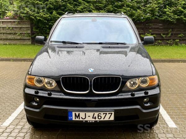 Melns BMW X5 2004 Rīga, ar dzinēja tilpumu 3.00 L un nobraukumu 260 tūkst. km par 4980 €, foto 2 vietnē AUTOMOTO.COM.LV