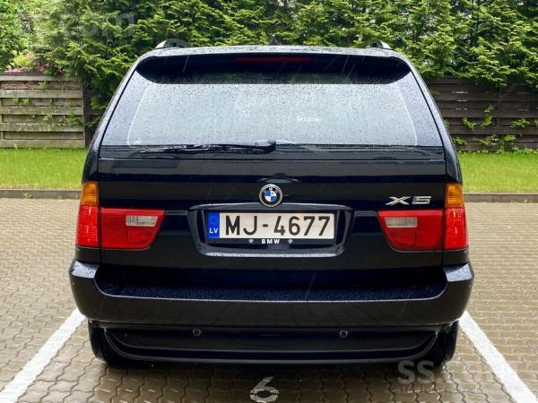 Melns BMW X5 2004 Rīga, ar dzinēja tilpumu 3.00 L un nobraukumu 260 tūkst. km par 4980 €, foto 5 vietnē AUTOMOTO.COM.LV