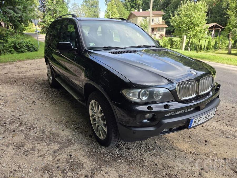 Melns BMW X5 2004 Ogre, ar dzinēja tilpumu 3.00 L un nobraukumu 382 tūkst. km par 4550 €, foto 6 vietnē AUTOMOTO.COM.LV