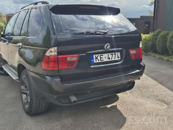 Melns BMW X5 2004 Jēkabpils, ar dzinēja tilpumu 3.00 L un nobraukumu 346 tūkst. km par 3890 €, foto 4 vietnē AUTOMOTO.COM.LV