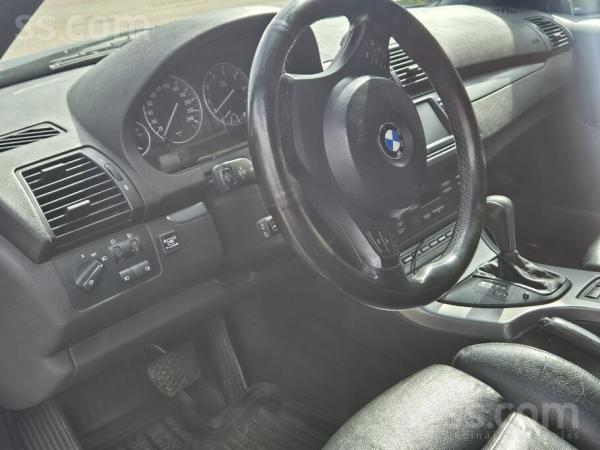 Melns BMW X5 2004 Jēkabpils, ar dzinēja tilpumu 3.00 L un nobraukumu 346 tūkst. km par 3890 €, foto 7 vietnē AUTOMOTO.COM.LV