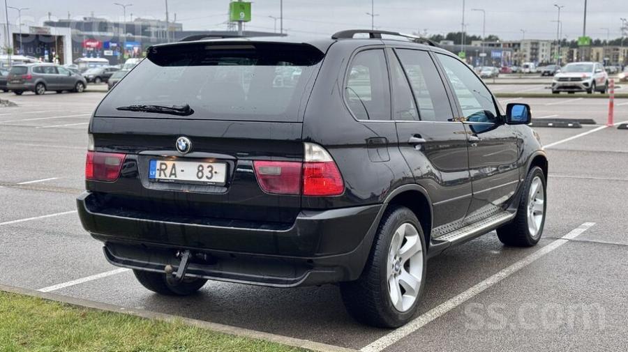 Melns BMW X5 2004 Rīga, ar dzinēja tilpumu 3.00 L un nobraukumu 459 tūkst. km par 3990 €, foto 2 vietnē AUTOMOTO.COM.LV