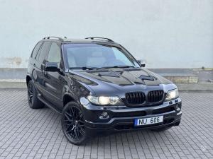 Melns BMW X5 2004 Klaipėda, ar dzinēja tilpumu 2.99 L un nobraukumu 318 tūkst. km par 5350 €, foto  vietnē AUTOMOTO.COM.LV
