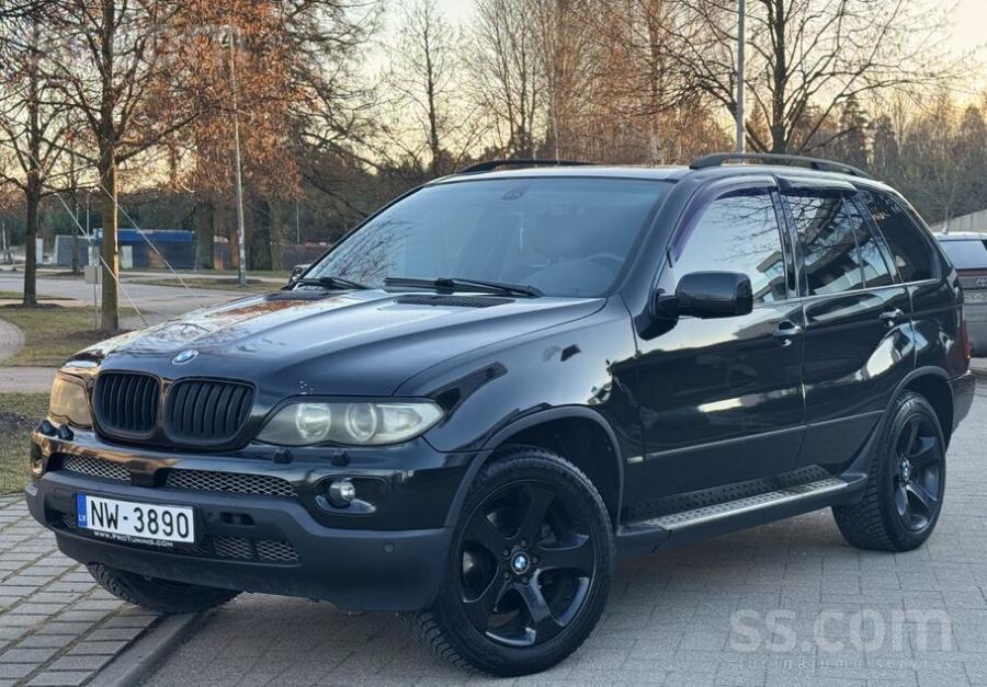 Melns BMW X5 2004 Rīga, ar dzinēja tilpumu 3.00 L un nobraukumu 0 tūkst. km par 4790 €, foto 5 vietnē AUTOMOTO.COM.LV