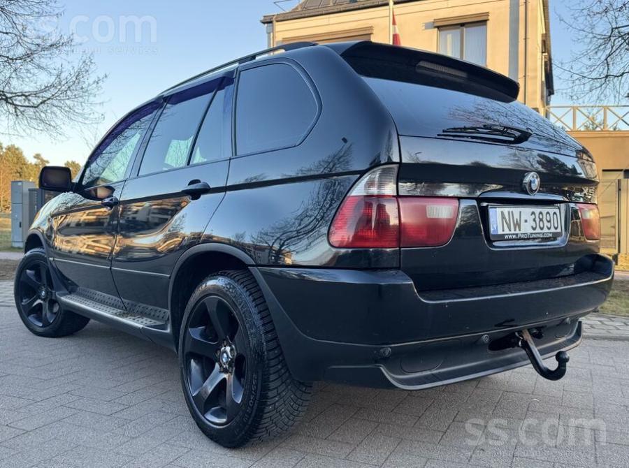 Melns BMW X5 2004 Rīga, ar dzinēja tilpumu 3.00 L un nobraukumu 0 tūkst. km par 4790 €, foto 7 vietnē AUTOMOTO.COM.LV